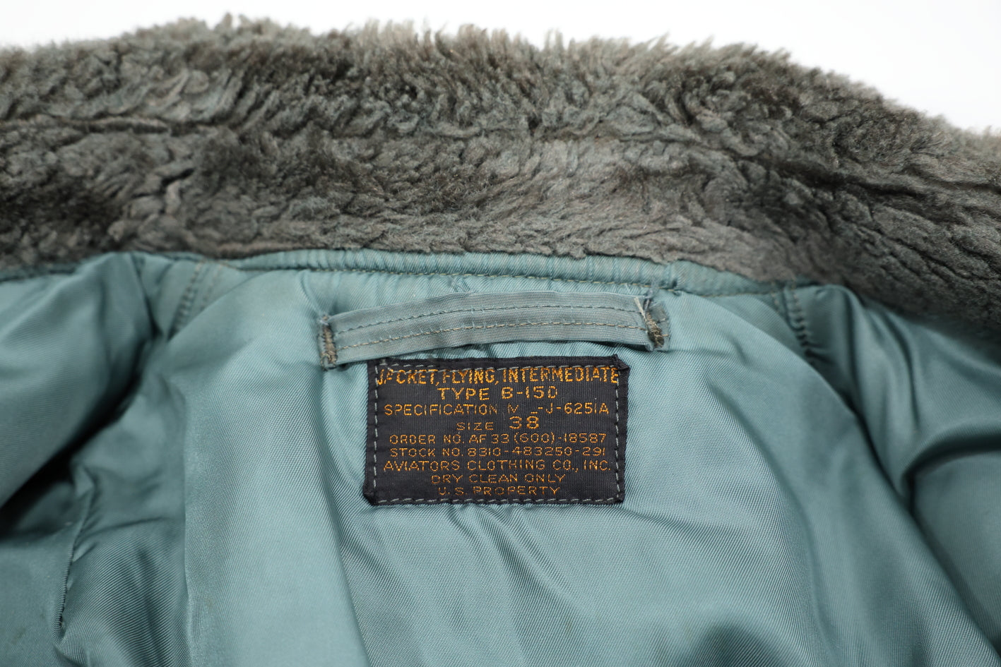 1950's USAF B-15 D Flight Jacket. – Le Zouave Shop 1950's USAF B-15 D Flight Jacket. – Le Zouave Shop